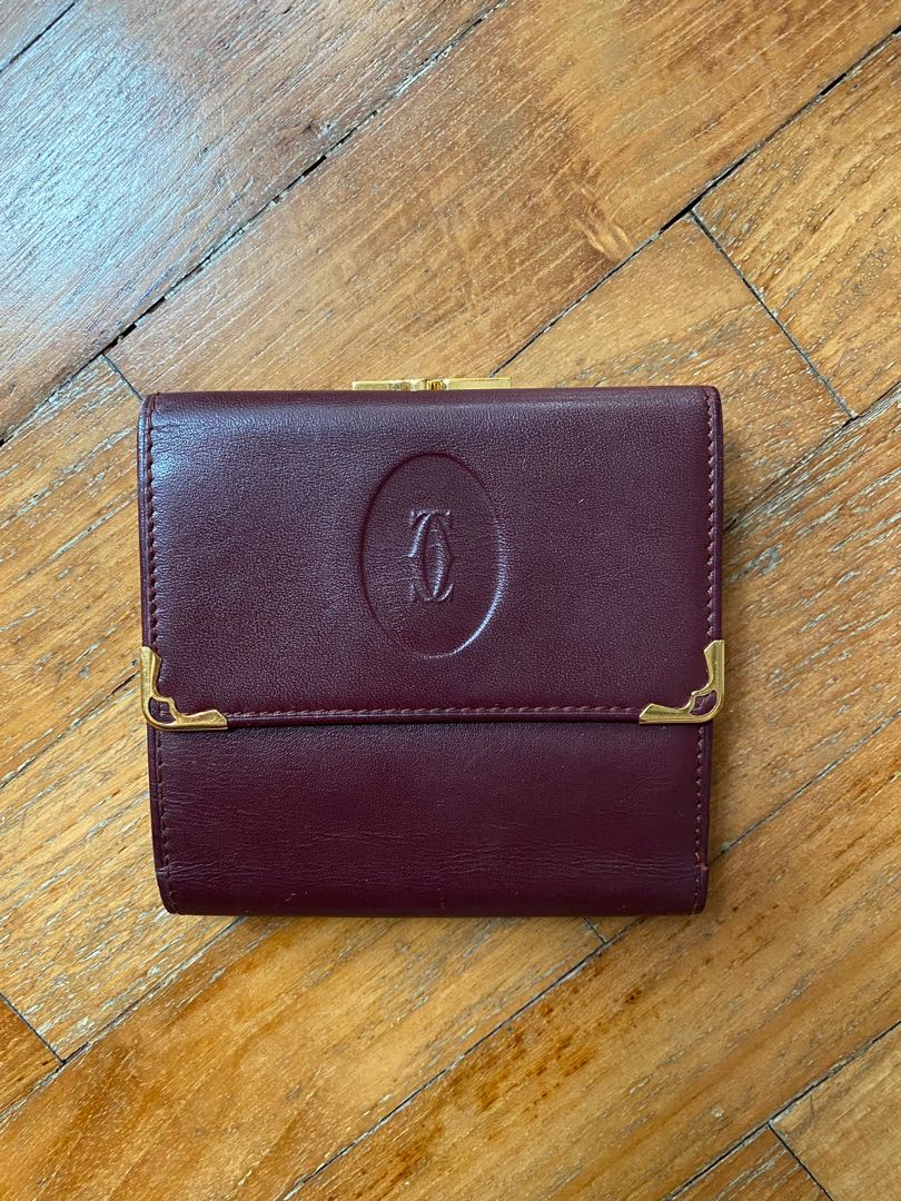 Authentic vintage Cartier wallet, Women's Fashion, Bags & Wallets ...