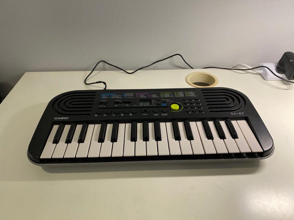 Casio SA-47 Keyboard, Hobbies & Toys, Music & Media, Musical ...