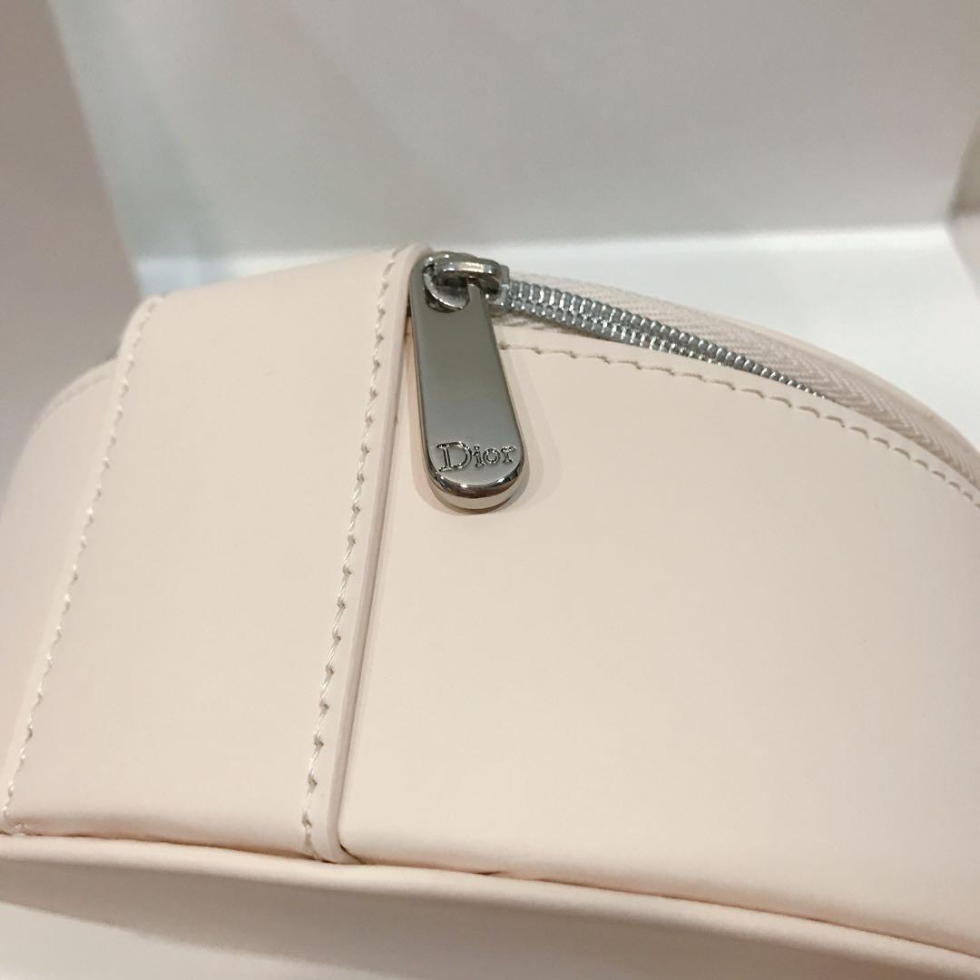 Christian Dior round vanity case pouch bag gift box, Luxury, Bags ...