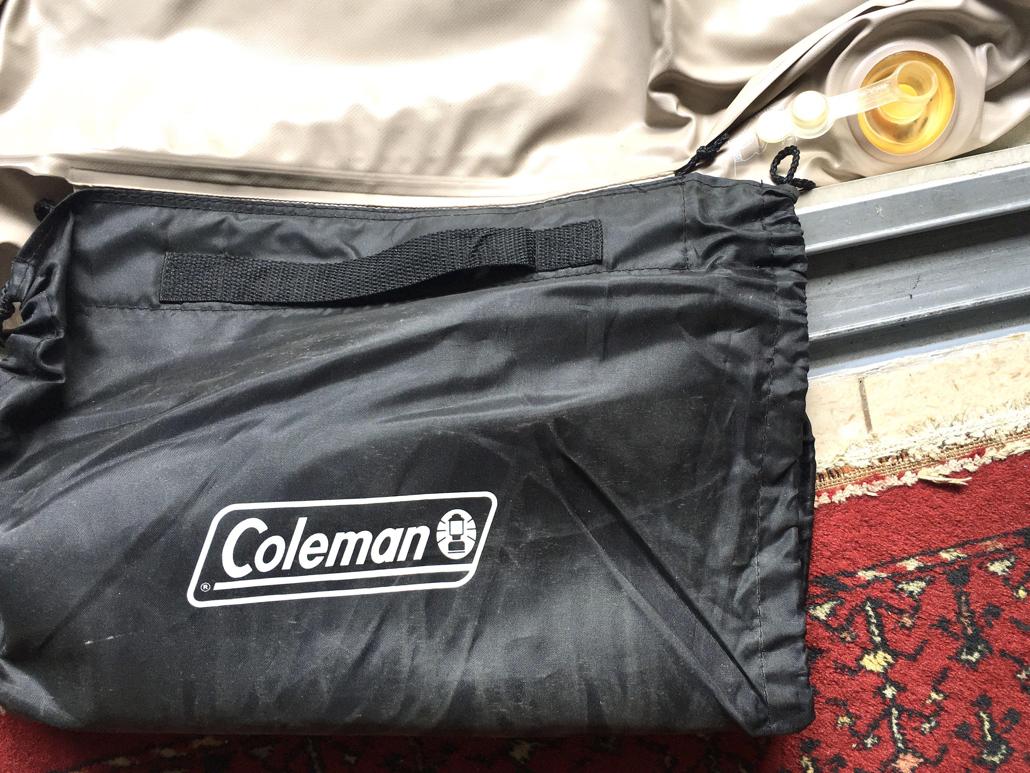 COLEMAN Inflatable Air Bed Single Size, Furniture & Home Living ...