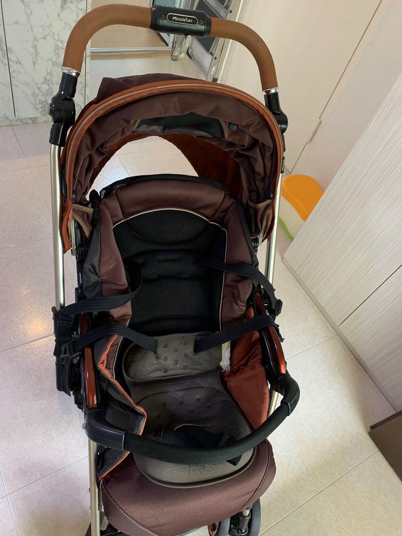 Combi Miracle Turn Elite, Babies & Kids, Going Out, Strollers on Carousell