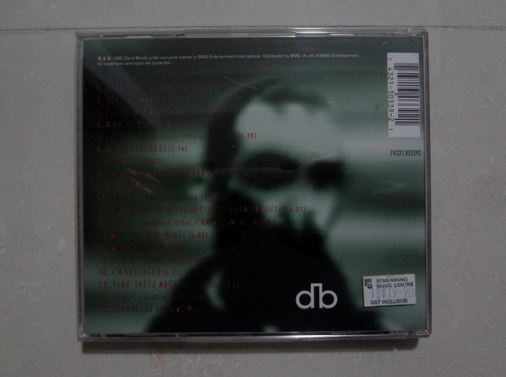 David Bowie CD Outside, Hobbies & Toys, Music & Media, CDs & DVDs on ...