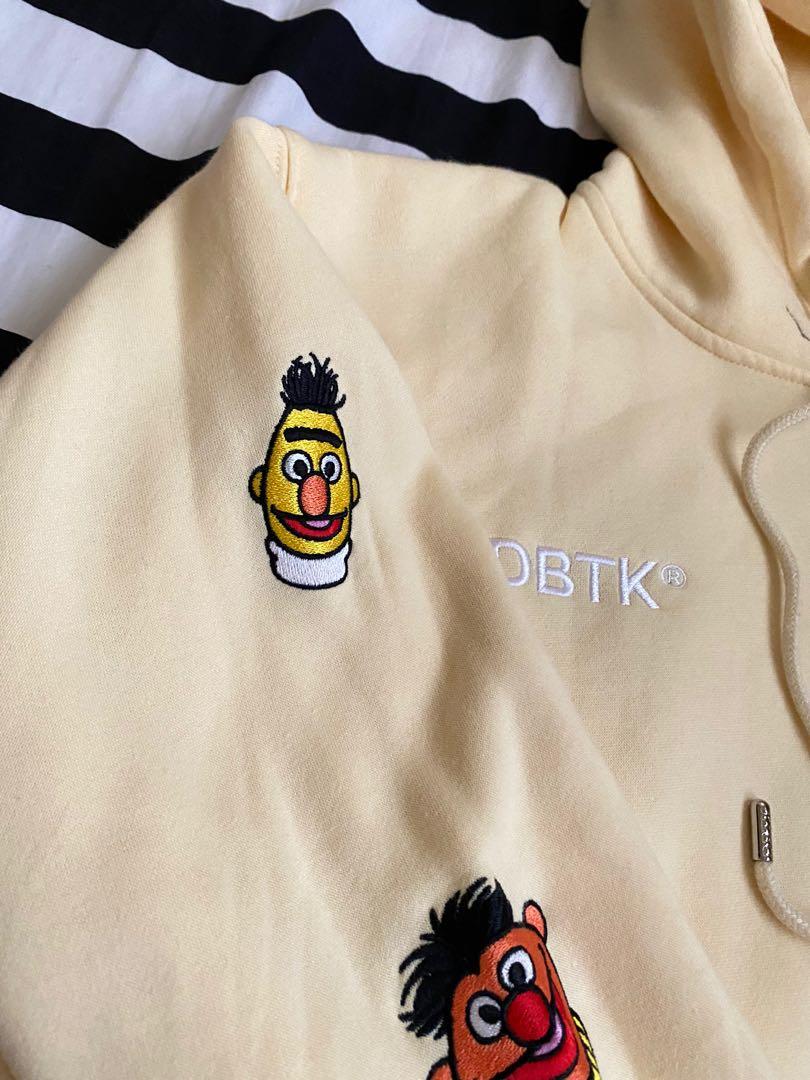 DBTK x Sesame Street Vintage script hoodie, Men's Fashion, Coats ...