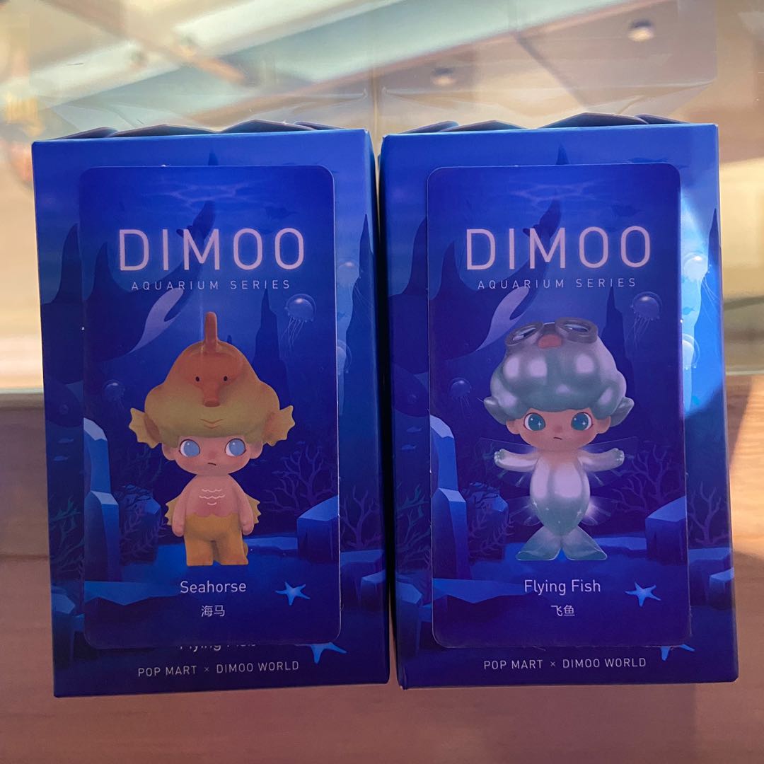 DIMOO Popmart Aquarium Seahorse, Hobbies & Toys, Toys & Games on Carousell