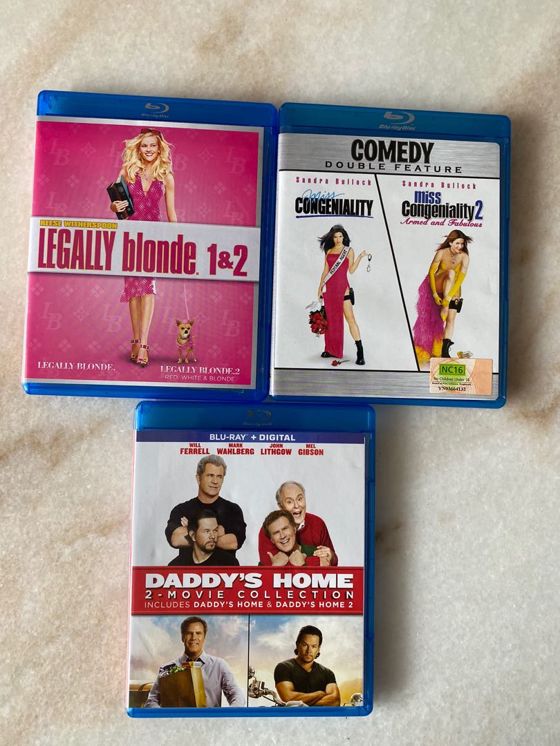 Double Feature Blu Ray Collection, Hobbies & Toys, Music & Media, CDs ...