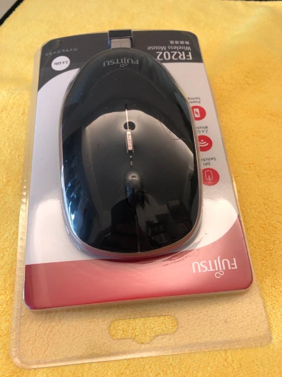 FUJITSU Wireless Mouse FR202, 電腦＆科技, 電腦周邊及配件, 電腦滑鼠及相關產品 - Carousell