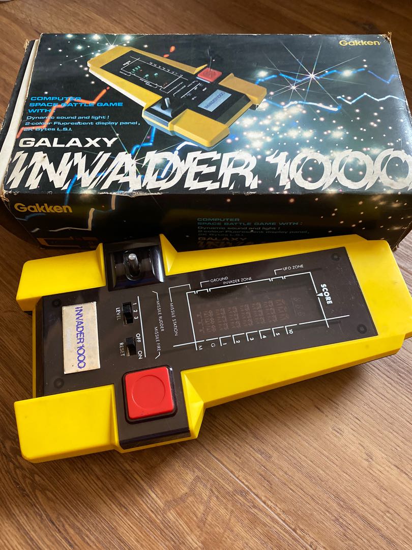SOLD! Galaxy Invader 1000 Gakken, Video Gaming, Video Game Consoles ...