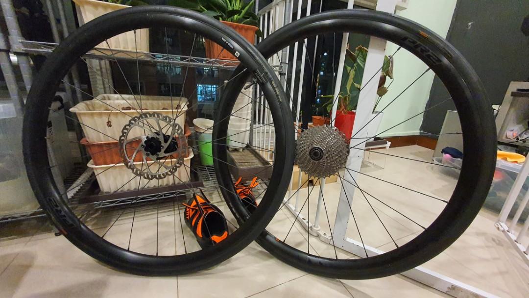 Giant PR2 Disc 2021 Wheelset, Sports Equipment, Bicycles & Parts, Parts ...