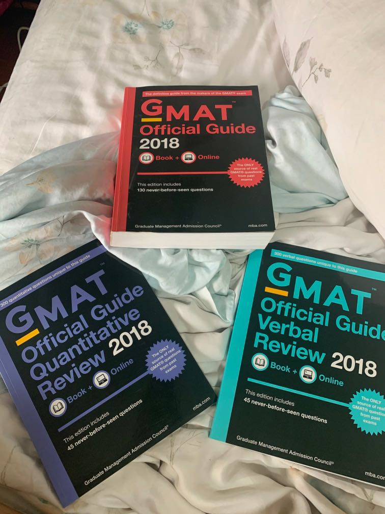 GMAT official guide 2018- definitive guide, quantitative questions and ...