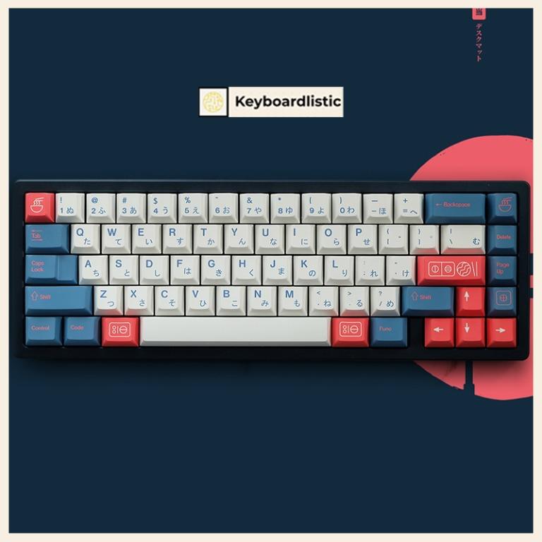 Bento Theme Japanese Keycaps | Cherry Profile | PBT Dye Sub, Computers ...
