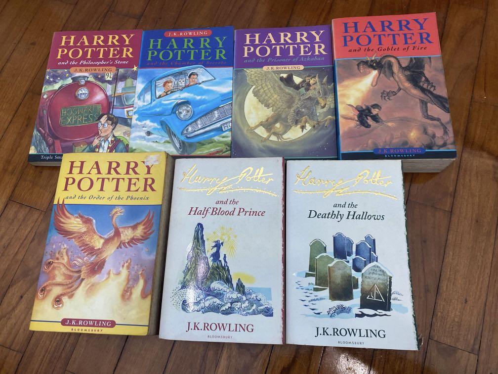 Harry Potter Books - 7 titles, Hobbies & Toys, Books & Magazines ...