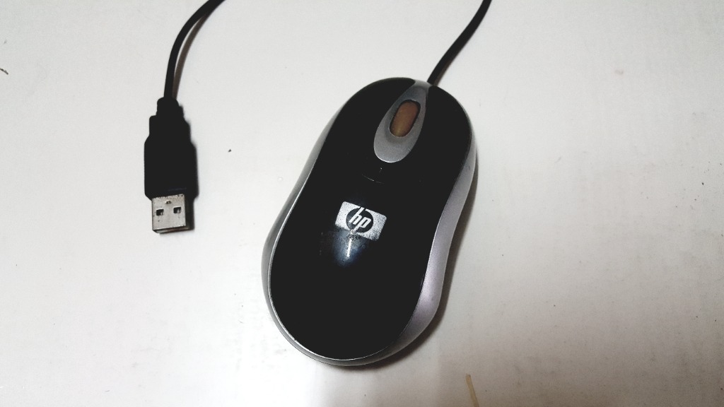 HP mini optical mouse 光電鼠標 光纖滑鼠, 電腦＆科技, 電腦周邊及配件, 電腦滑鼠及相關產品 - Carousell