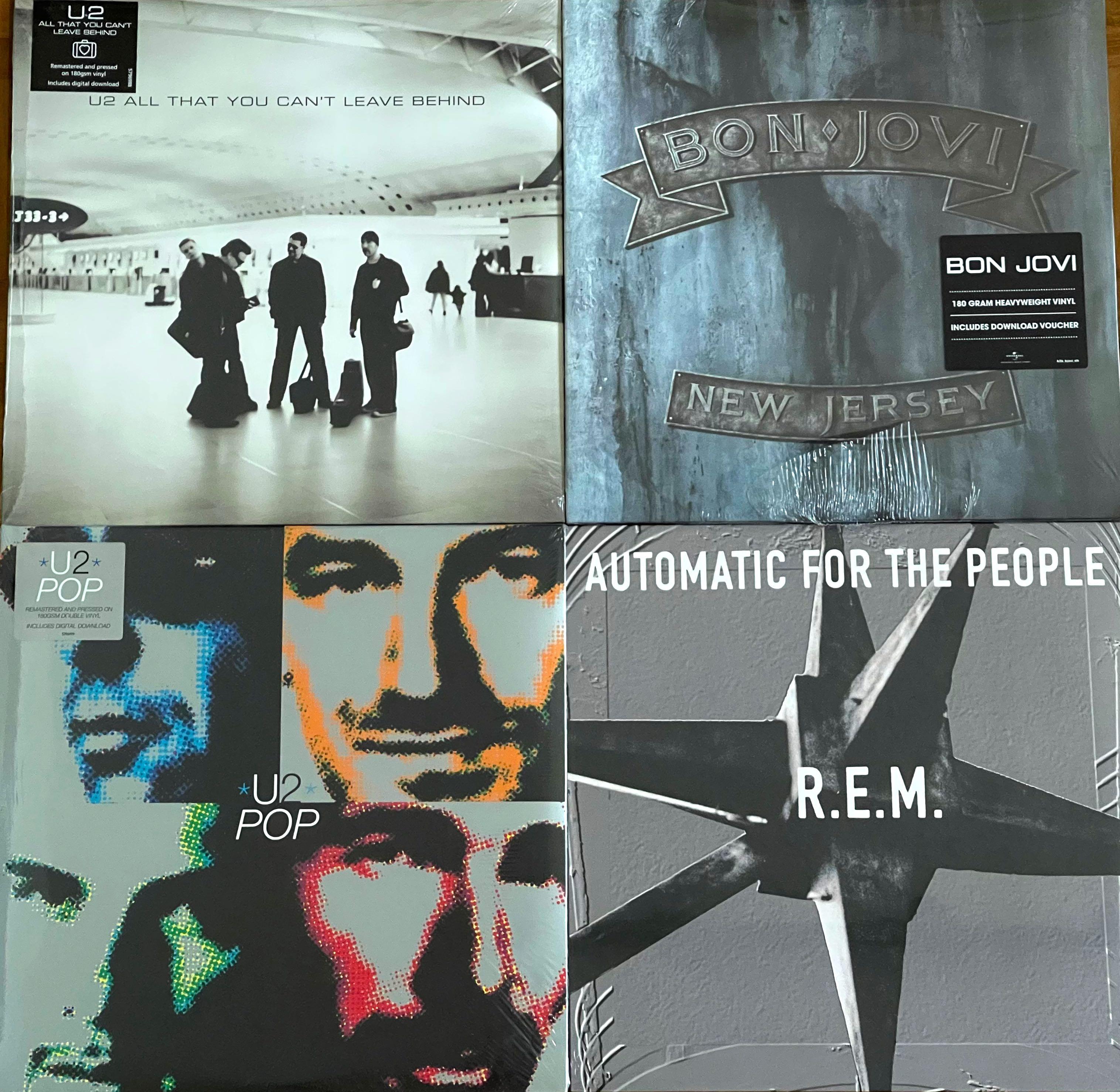 Iconic hit albums from rock bands U2, REM and Bon Jovi (from $30 ...