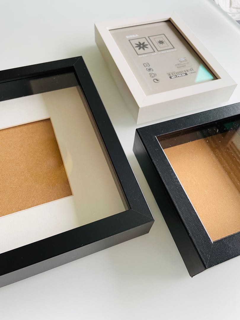 6 x IKEA RIBBA Photo Frame Bundle I Various sizes, Furniture & Home ...