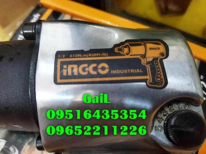 INGCO 1/2" Impact Wrench / Air Impact Wrench (AIW12562), Commercial ...