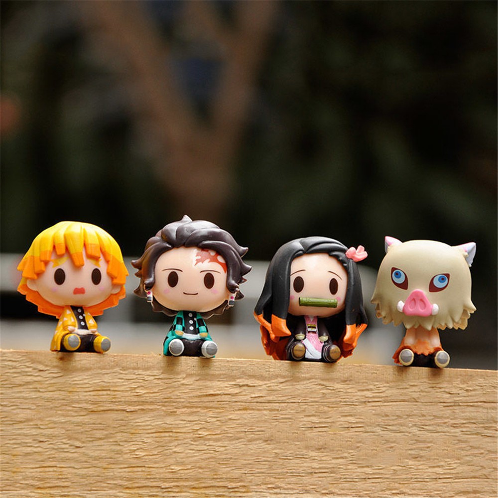 INSTOCKS! Demon slayer collectibles collection figure anime Chibi ...