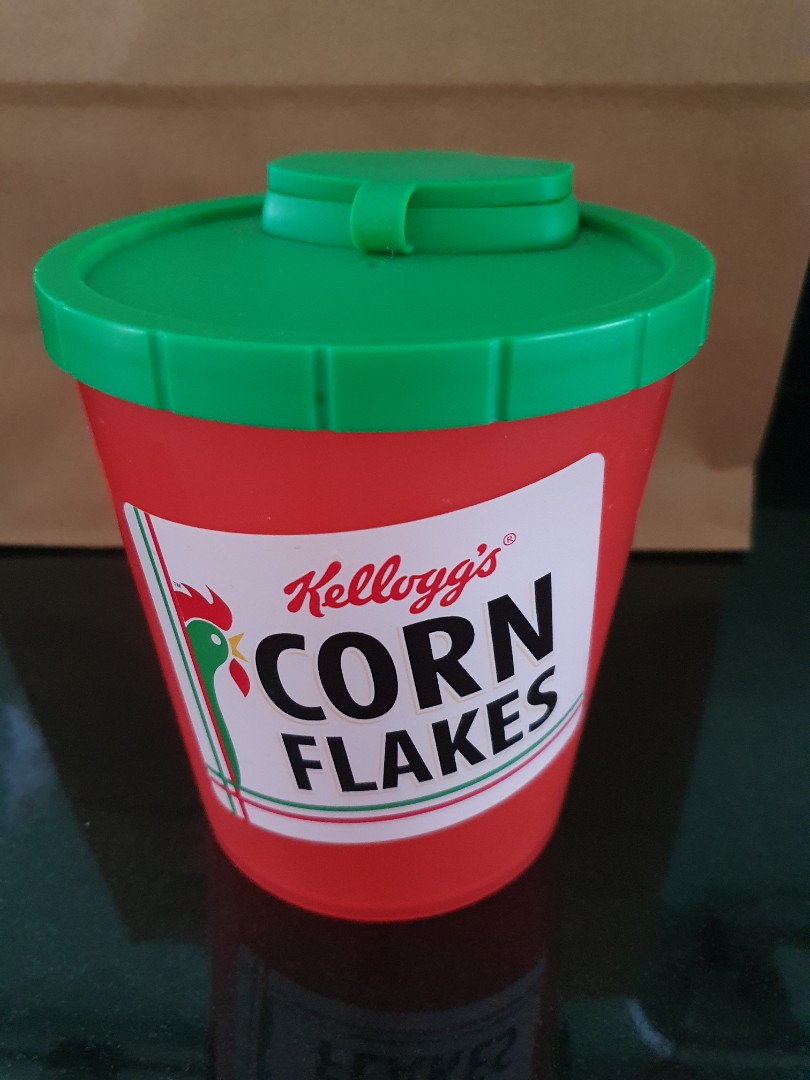 Kellogg's Corn Flakes Split Container, Hobbies & Toys, Memorabilia ...