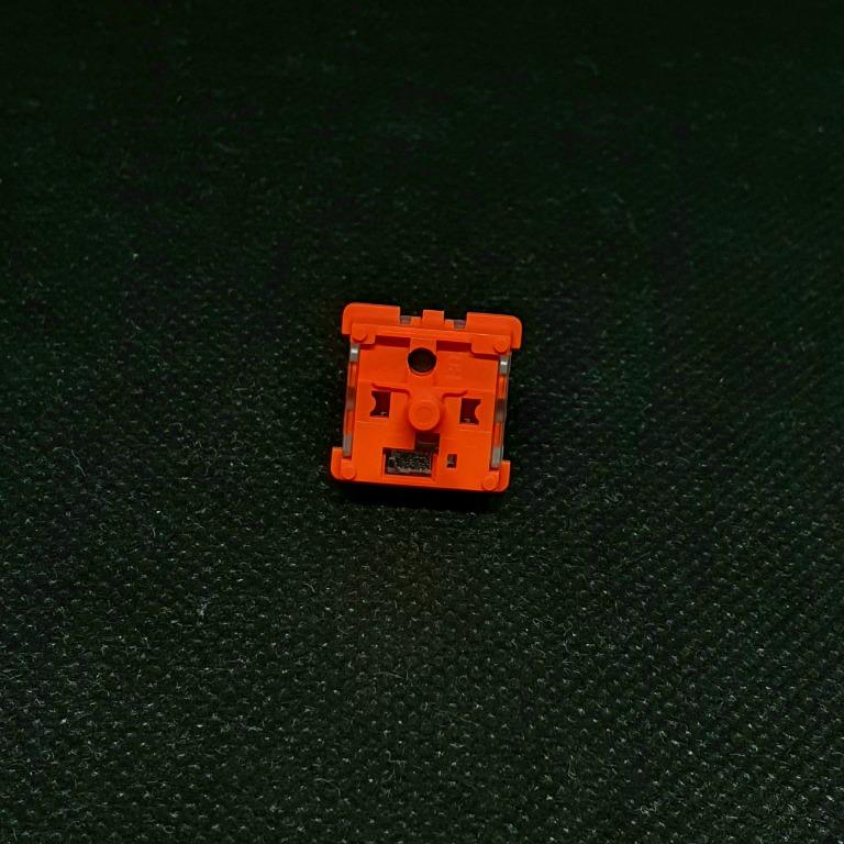 (Upgraded)Keychron Lava Red Optical switch, Computers & Tech, Parts ...