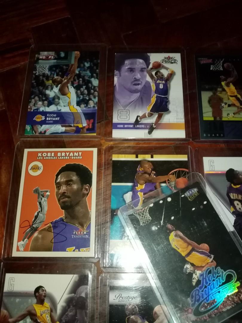 Kobe Bryant lot of 22 rare nba cards, Hobbies & Toys, Memorabilia ...