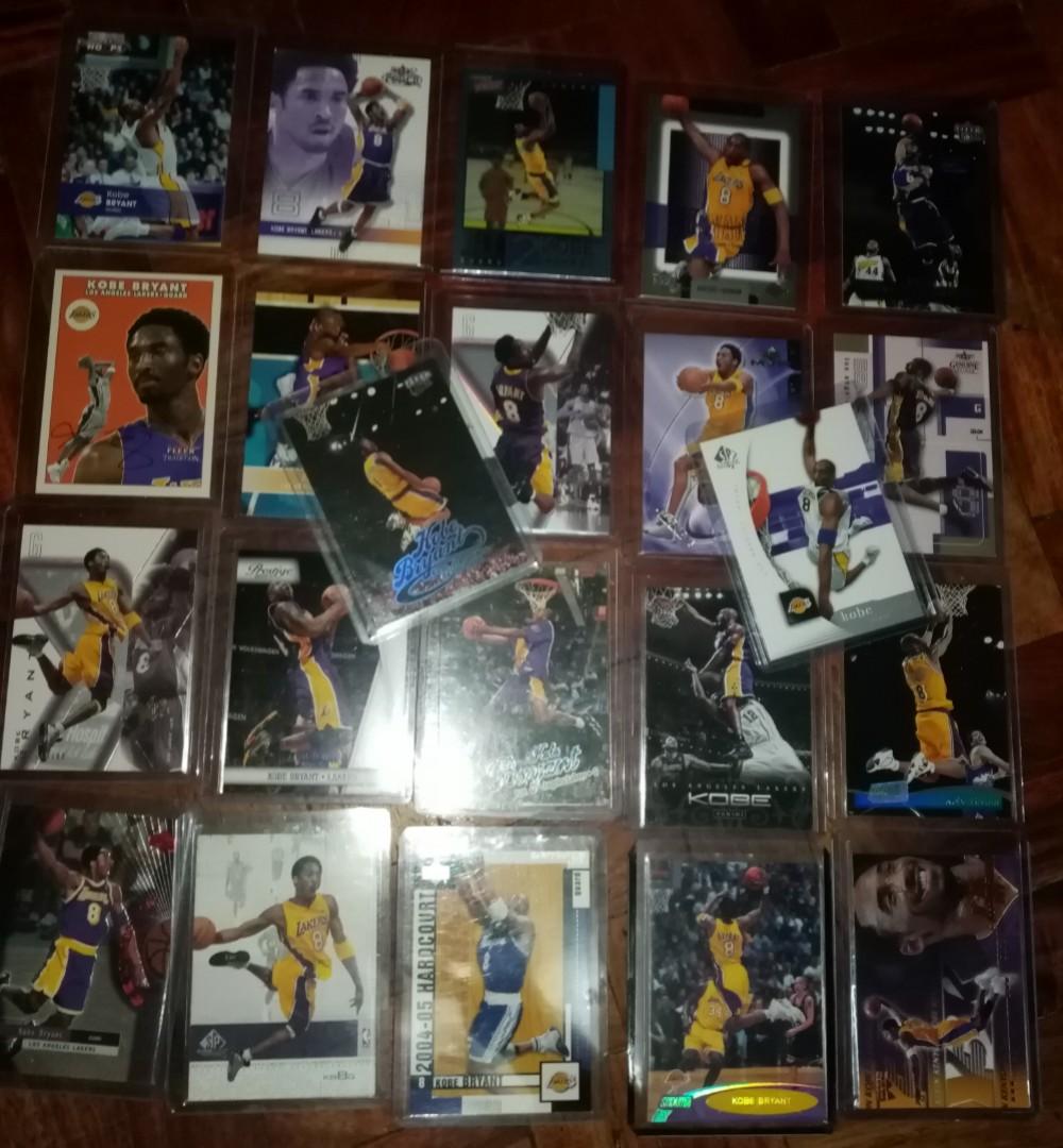 Kobe Bryant lot of 22 rare nba cards, Hobbies & Toys, Memorabilia ...
