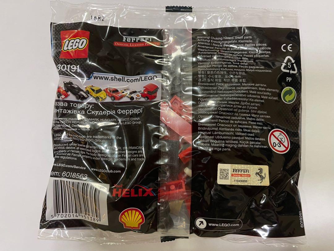 LEGO Shell VPower 30191 Ferrari Truck, Hobbies & Toys, Toys & Games on ...