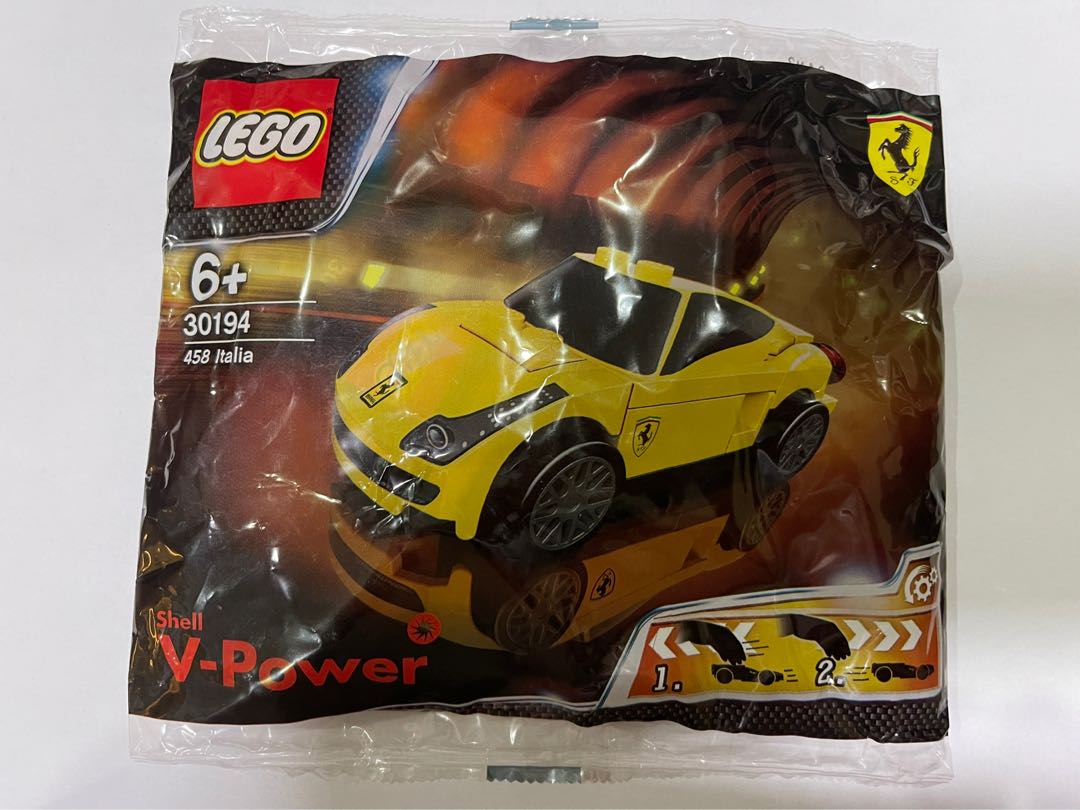LEGO Shell VPower 30194 Ferrari Series 458 Italia, Hobbies & Toys, Toys ...