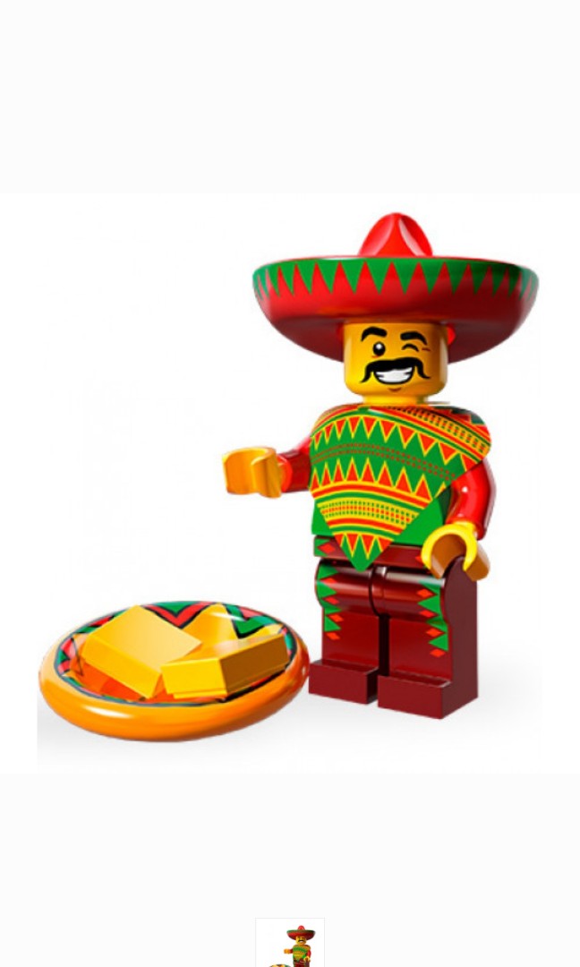 LEGO Taco Tuesday Man, Everything Else on Carousell