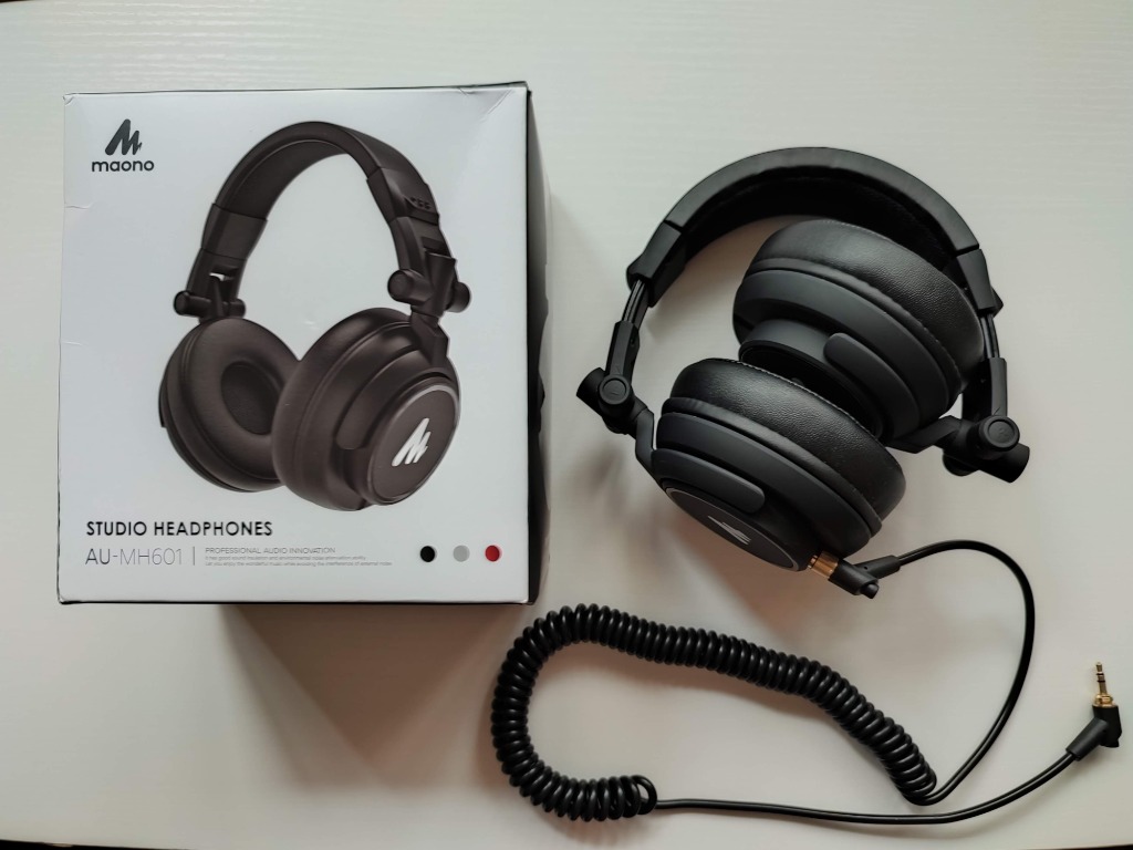 Maono AU-MH601 MH601 Professional DJ Studio Monitor Closed Back ...