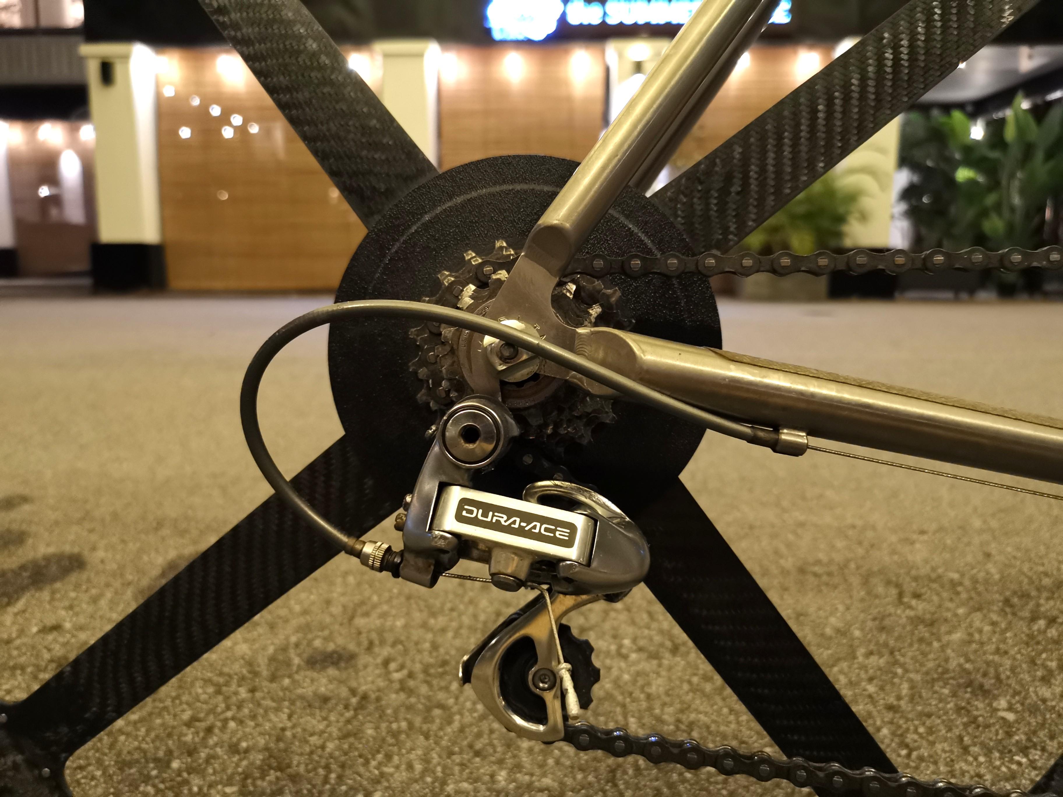 Merlin USA Extralight Titanium Vintage Frame + Iconic Spinergy Rev X ...