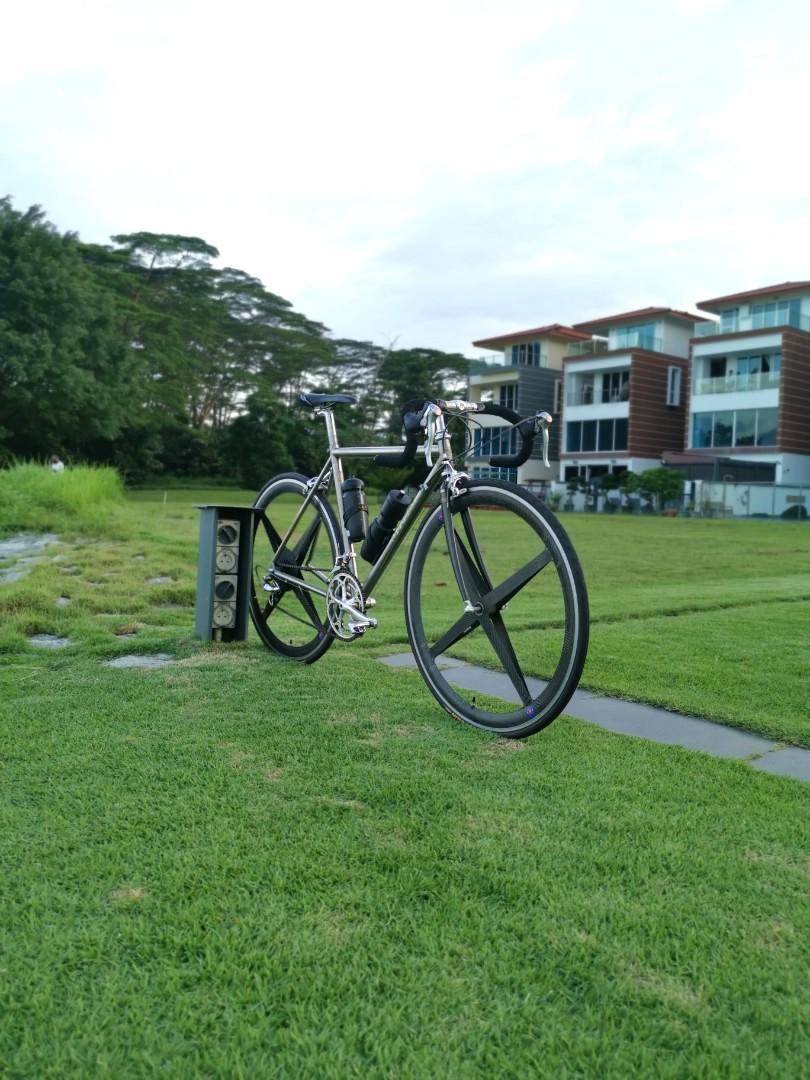 Merlin USA Extralight Titanium Vintage Frame + Iconic Spinergy Rev X ...