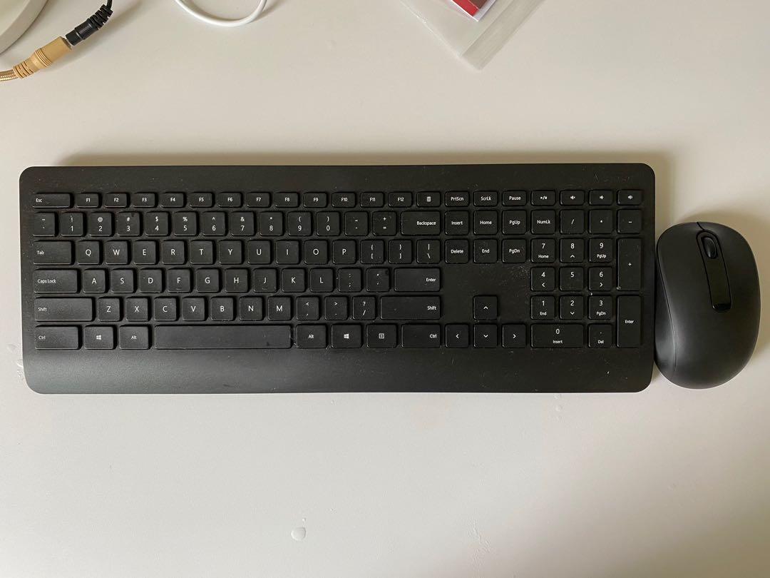Microsoft Wireless Keyboard + Mouse Set 900, Computers & Tech, Parts ...