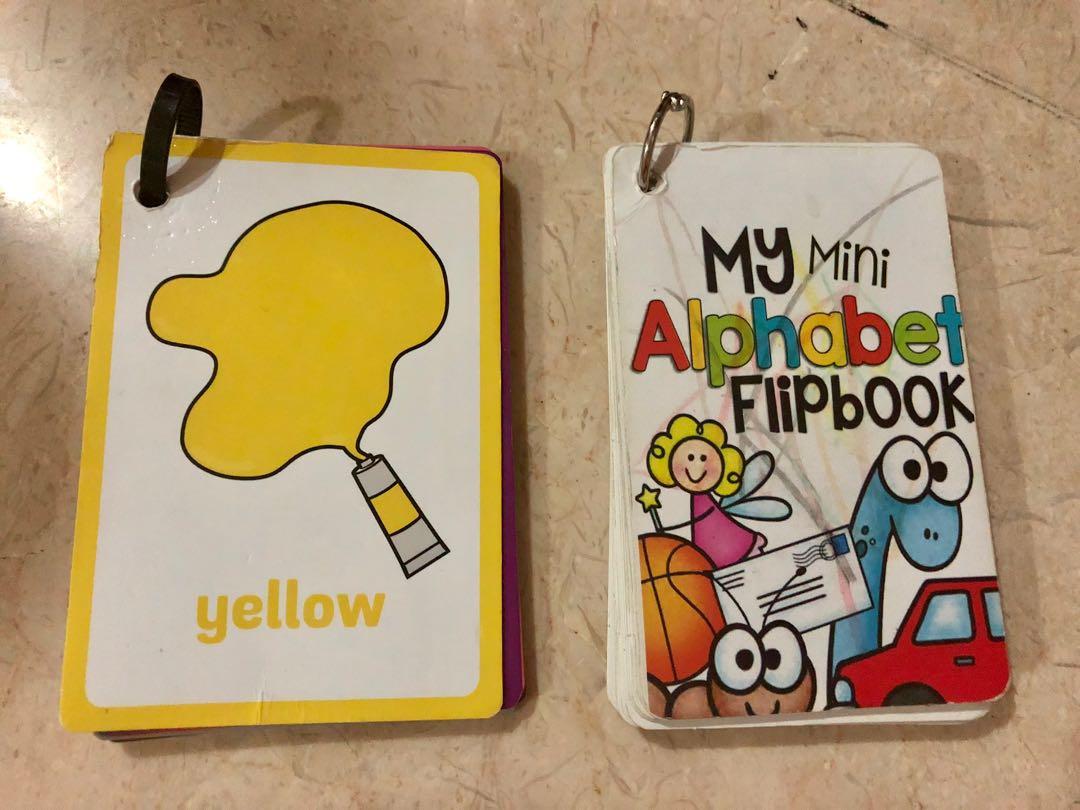 Mini Alphabet and Color Flipbook, Hobbies & Toys, Books & Magazines ...