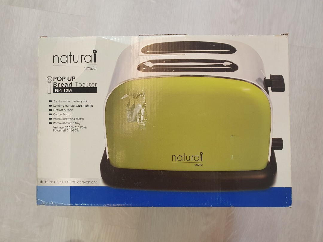 Mistral Pop Up Bread Toaster, TV & Home Appliances, Kitchen Appliances ...