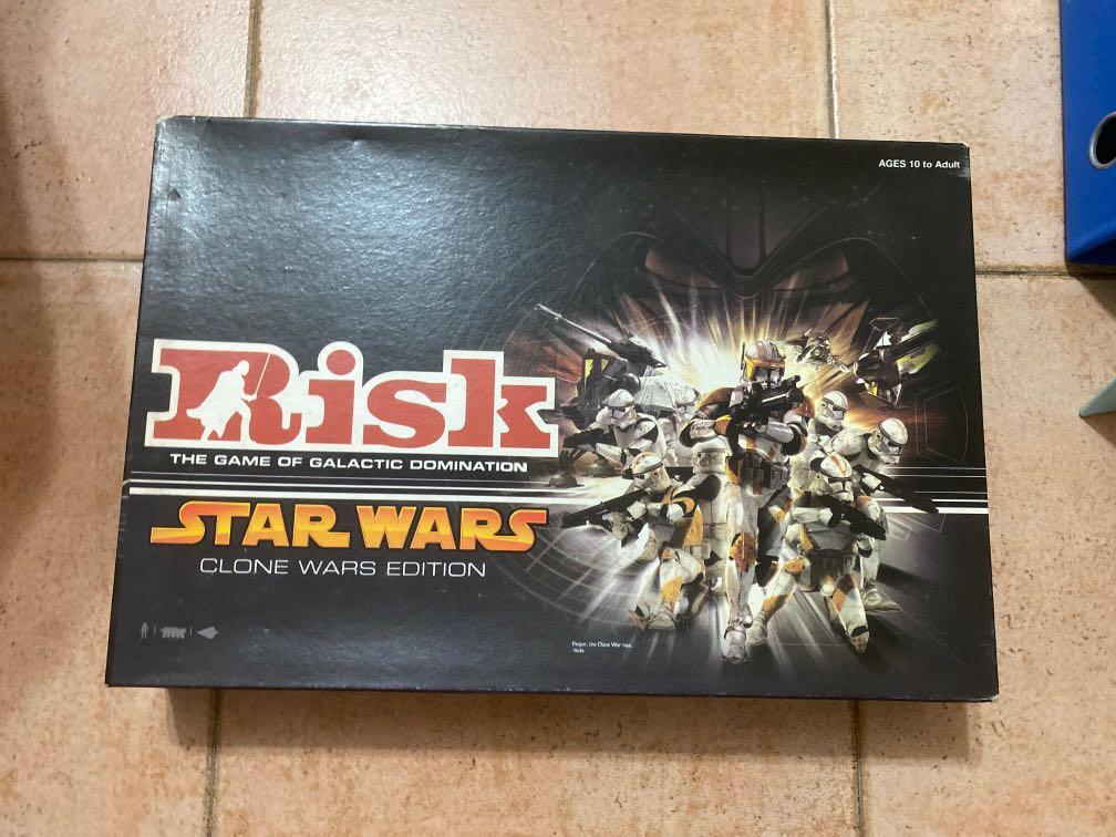 Cluedo board game, Star Wars Risk: Clone wars edition , Hobbies & Toys ...