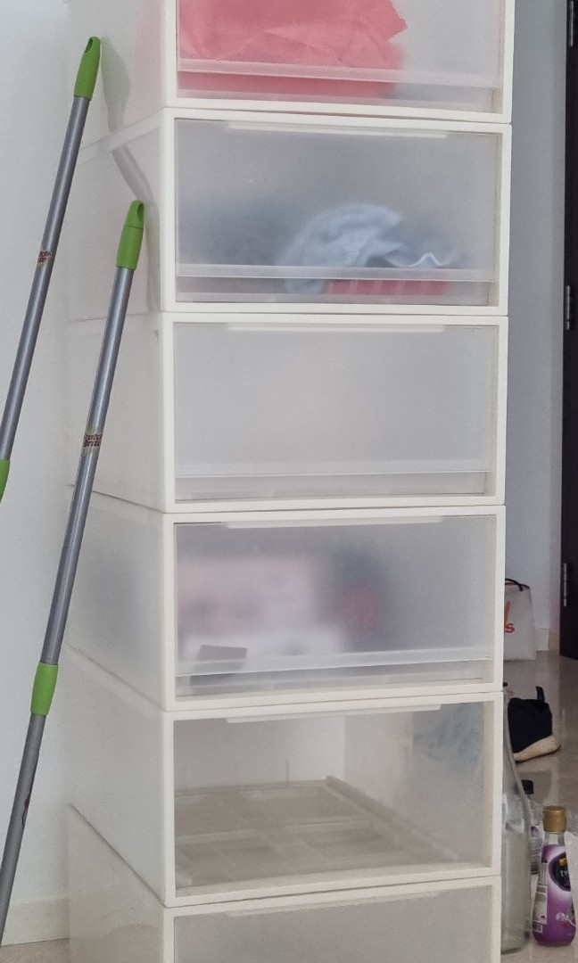Muji PP Storage Drawers Large, Furniture & Home Living, Furniture ...