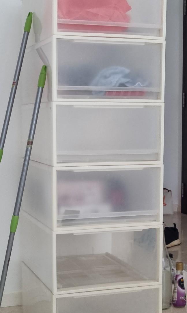 Muji PP Storage Drawers Large, Furniture & Home Living, Furniture ...