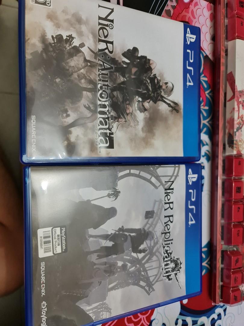 Nier Automata & Nier Replicant (PS4/PS5 Games), Video Gaming, Video ...