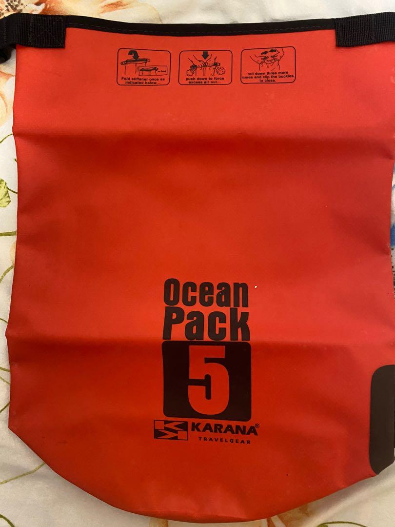 Ocean Pack 5 liters Dry Pack, Sports Equipment, Sports & Games, Water ...