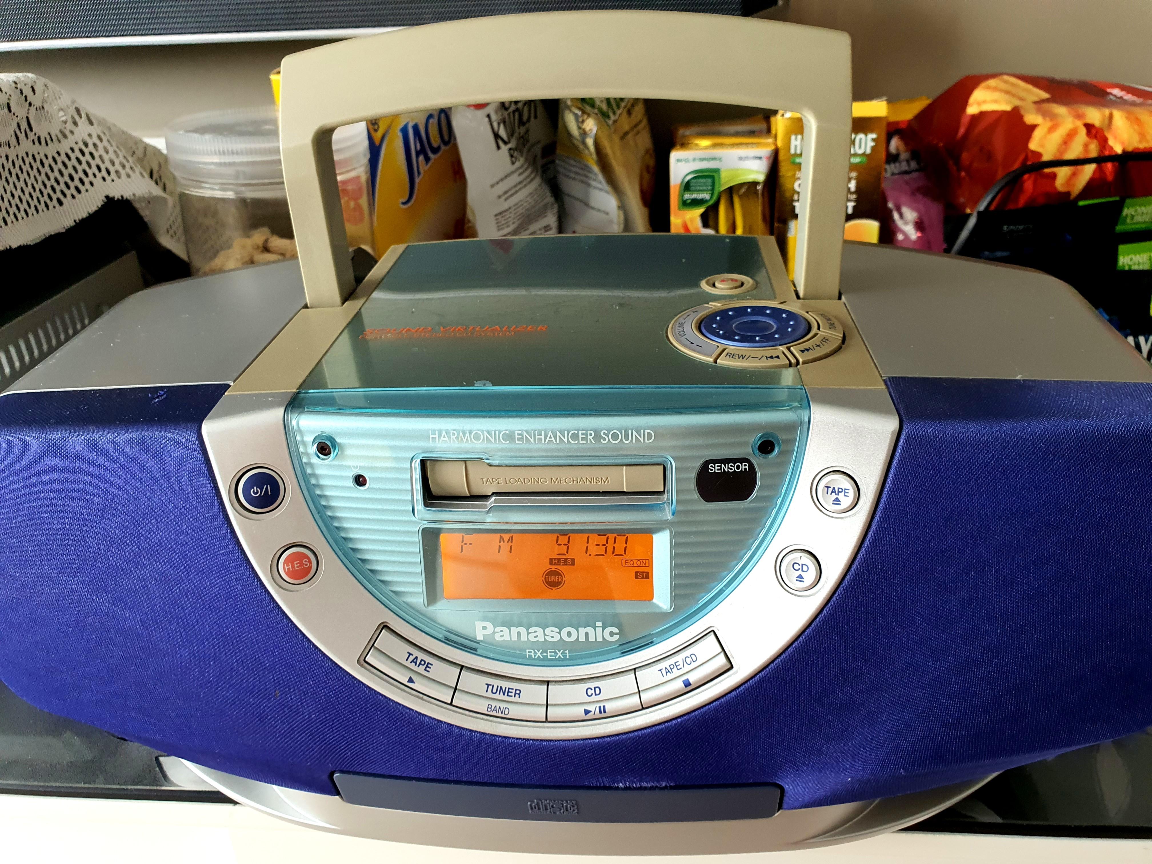 Panasonic CD, Tuner & Cassette player, Audio, Portable Music Players on ...