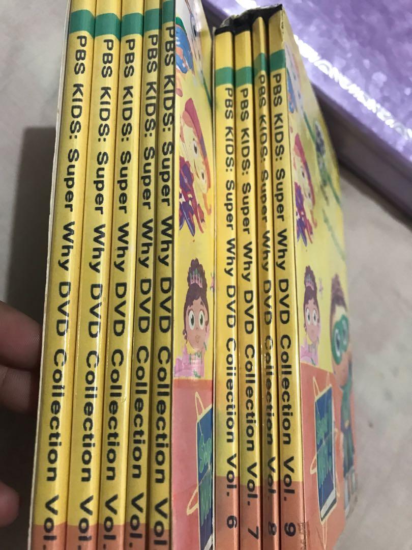 PBS Super Why DVD Collection, Hobbies & Toys, Music & Media, CDs & DVDs ...