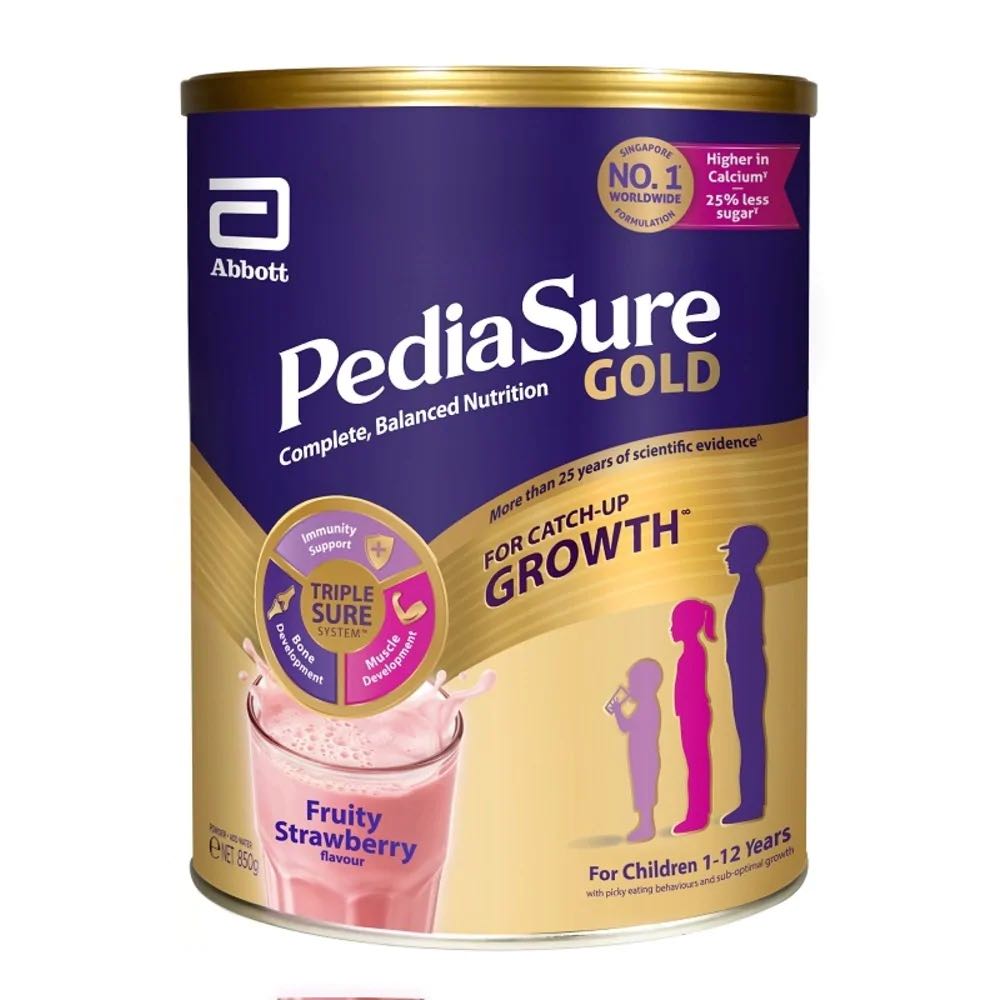 PediaSure (Strawberry Flavour), Food & Drinks, Packaged & Instant Food ...