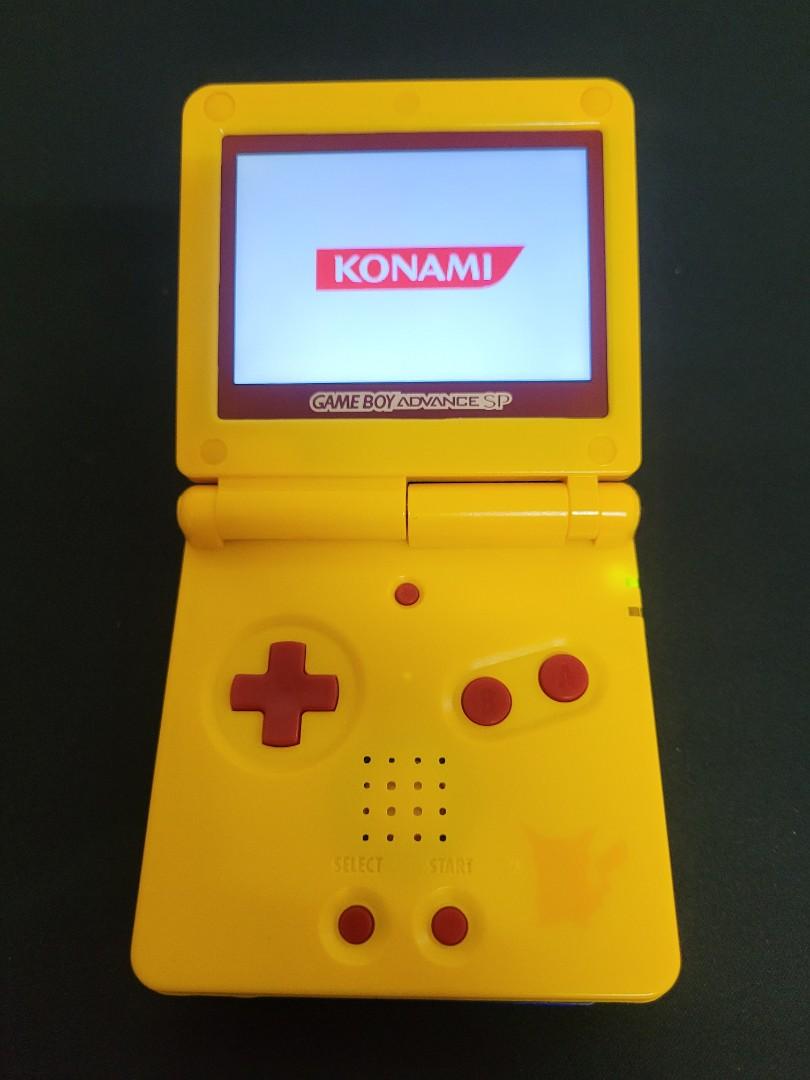 Pikachu Gameboy advance SP, Video Gaming, Video Game Consoles, Nintendo ...