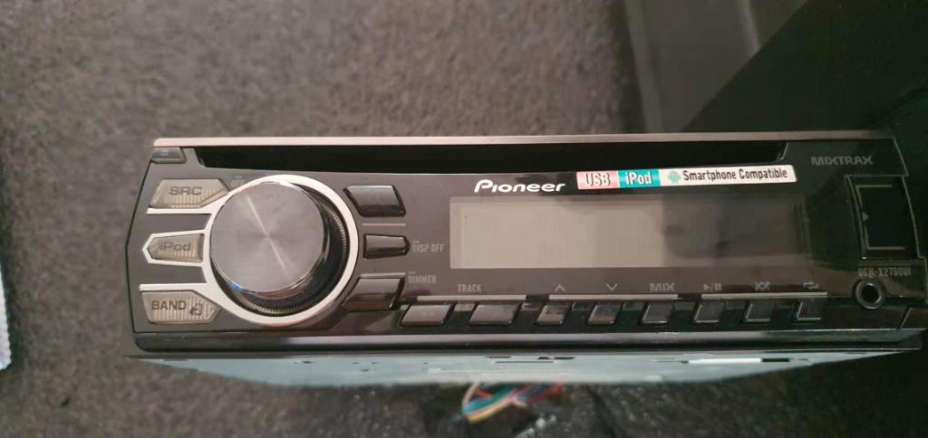 Pioneer DEH X2750UI, Car Accessories, Accessories on Carousell