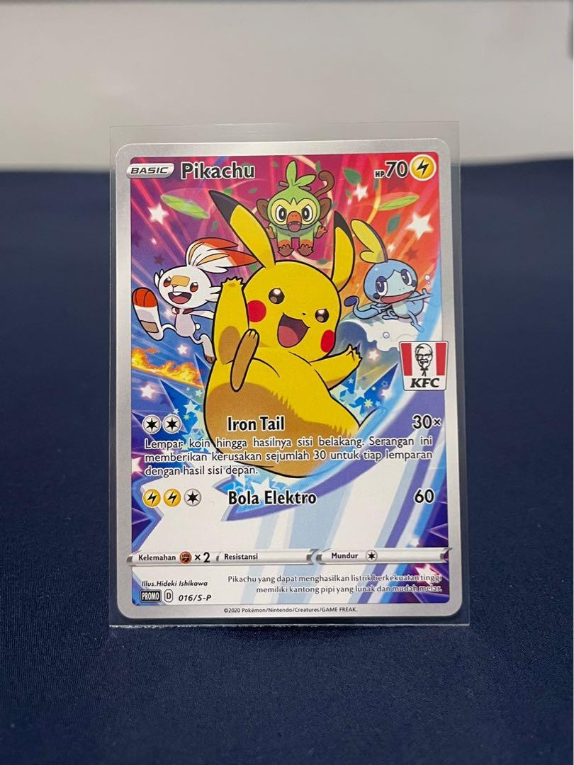 Pokemon KFC Promo Cards Pokemon KFC Promo Complete Set 8 Cards ...
