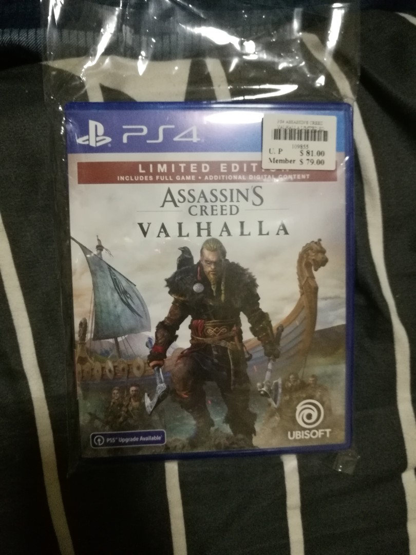 PS4 / PS5 Assassin's Creed Valhalla, Video Gaming, Video Games ...