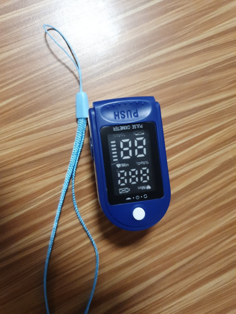Pulse Oximeter, Health & Nutrition, Health Monitors & Weighing Scales ...