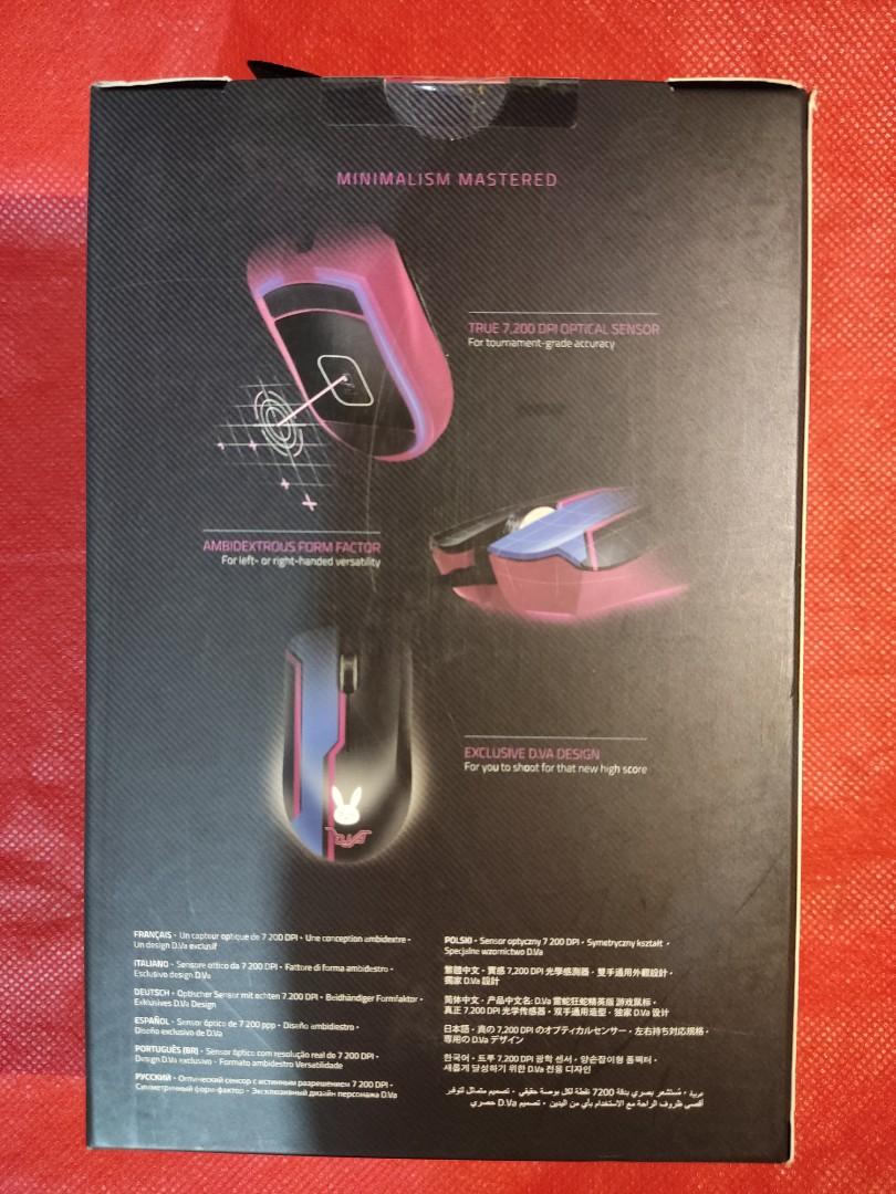 Razer Abyssus Elite D.VA overwatch edition, Computers & Tech, Parts ...