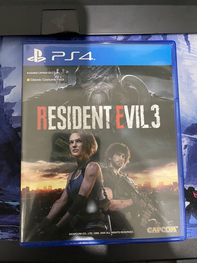 Resident evil 3 remake ps4, Video Gaming, Video Games, PlayStation on ...