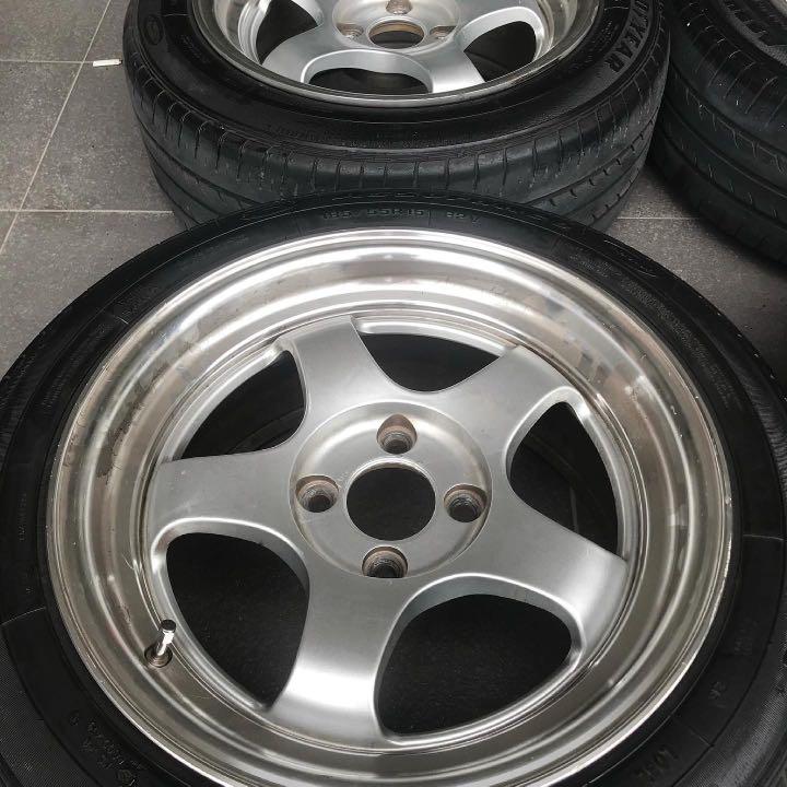 Rim work s1 15” siap tayar, Auto Accessories on Carousell