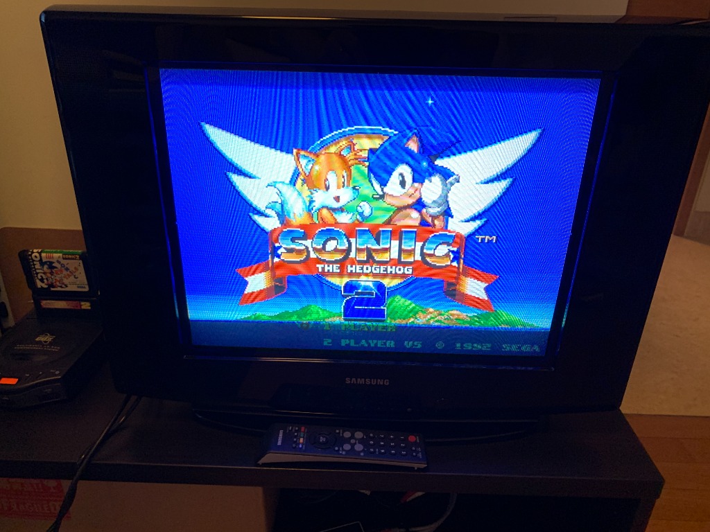 Samsung 21" CRT TV as new, with component input for retrogaming, TV ...